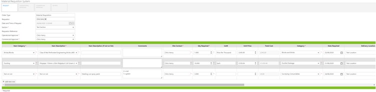 How To Digitize A Requisition Process In Construction