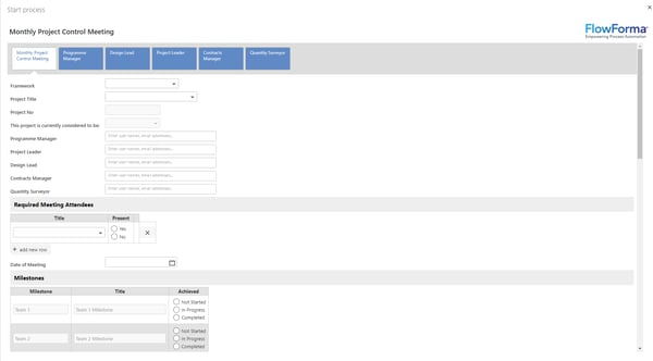 Building Construction Software for Contractors | FlowForma