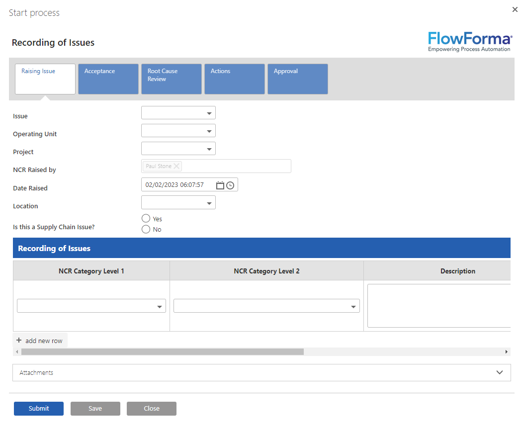 AI-powered Construction Process Automation Software | FlowForma